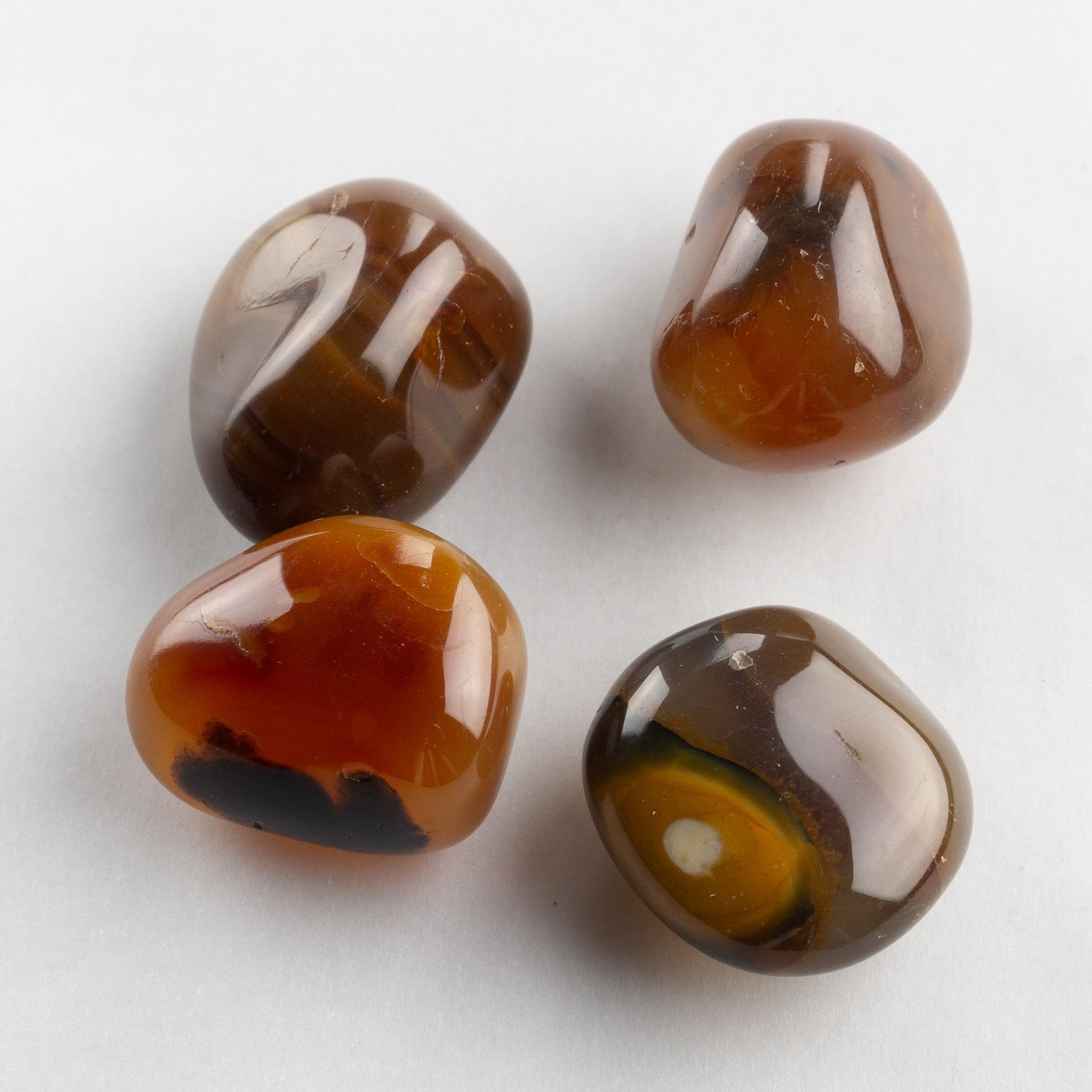 Burattato Corniola marrone S | 2-3 cm - Didoni